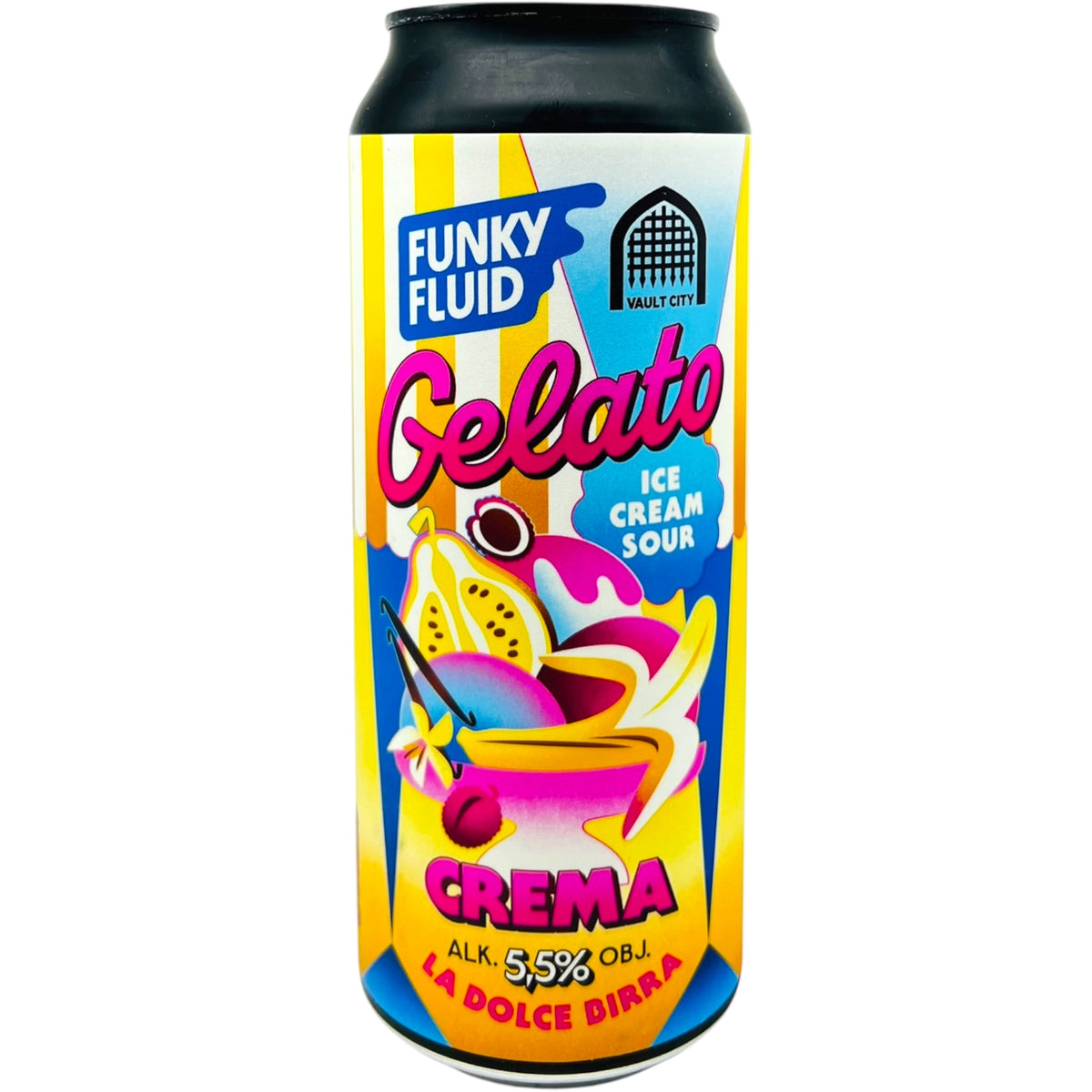 Funky Fluid x Vault City Gelato: Crema – Beer Shop HQ | Craft Beer Online