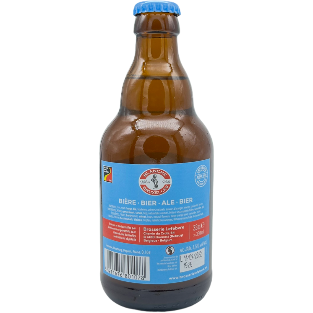 Brasserie Lefebvre Blanche De Bruxelles – Beer Shop HQ | Craft Beer Online